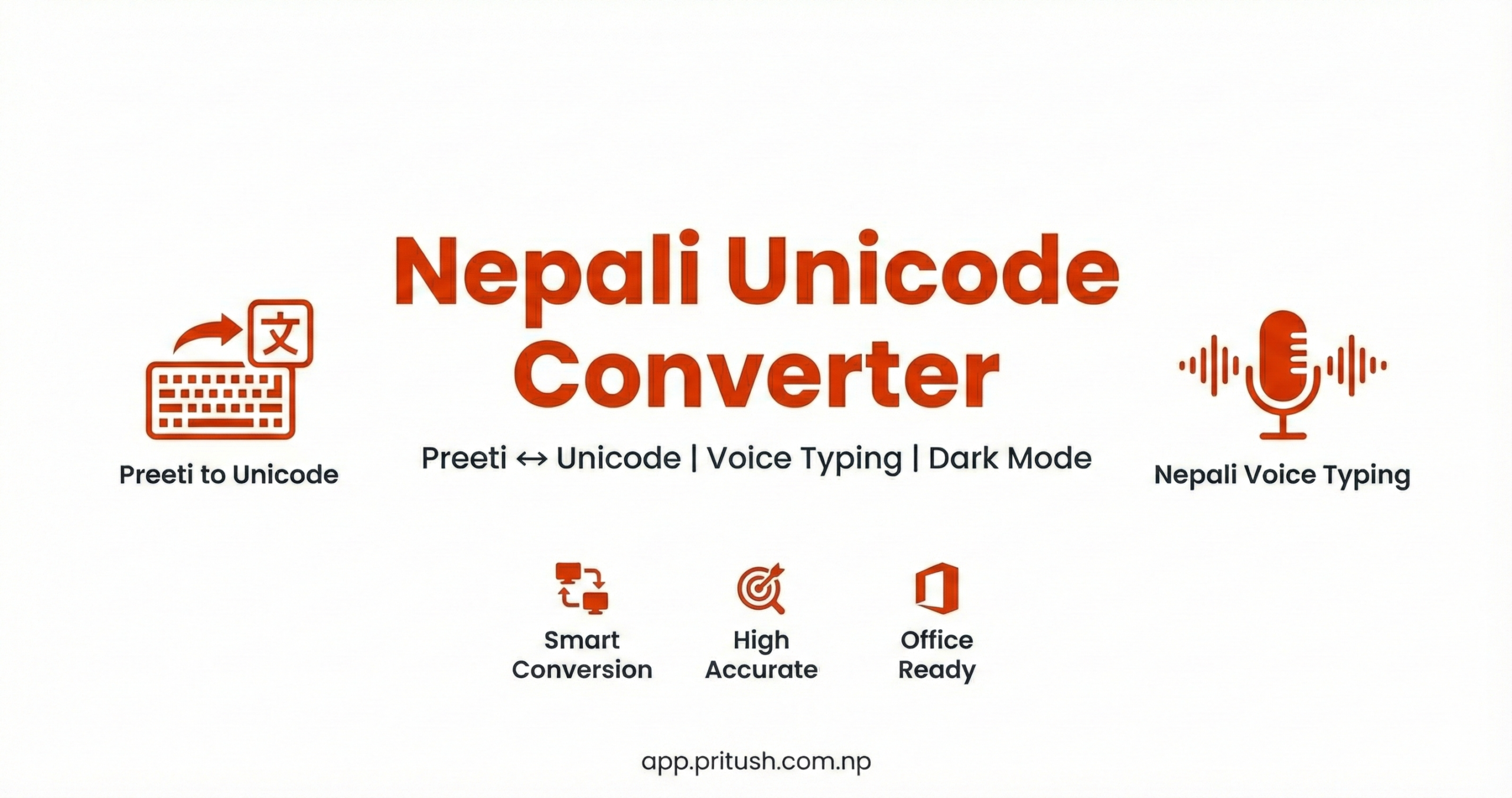 Preeti to Unicode Converter | Nepali Voice Typing | Free Online Tool